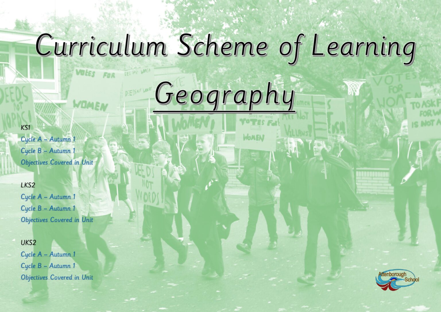 Geography - Attenborough School