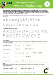 Handwriting - Attenborough School
