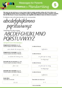 Handwriting - Attenborough School