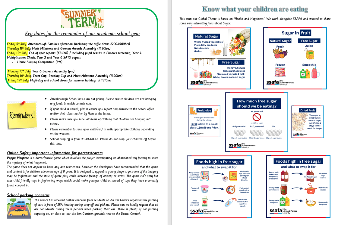 Newsletters & Achievement Bulletins - Attenborough School